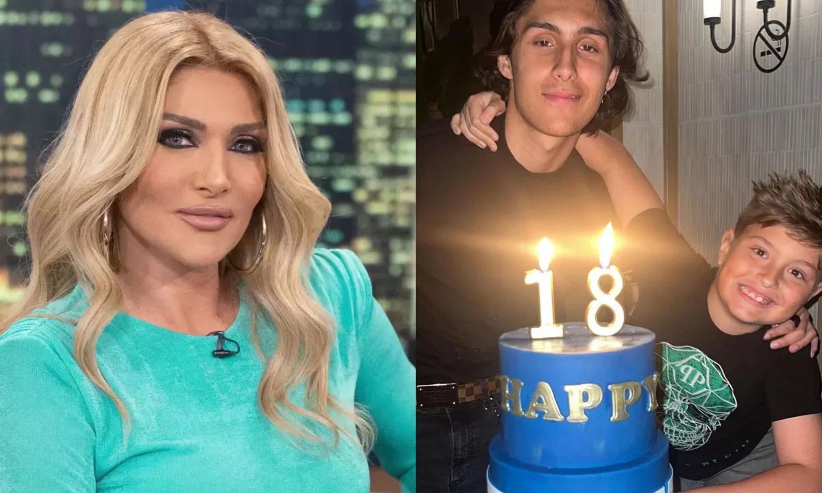 Ο γιος της Αγγελικής Ηλιάδη έκλεισε τα 18 του χρόνια - Usay.gr